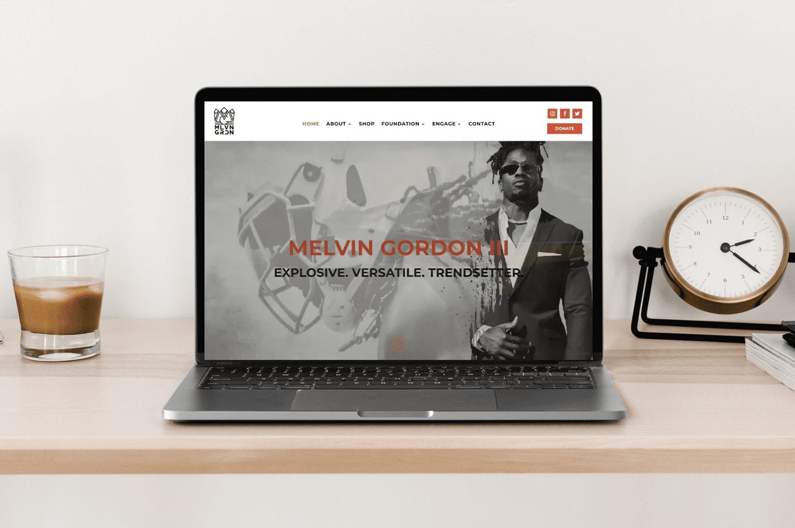 Pro Athlete Branding Examples